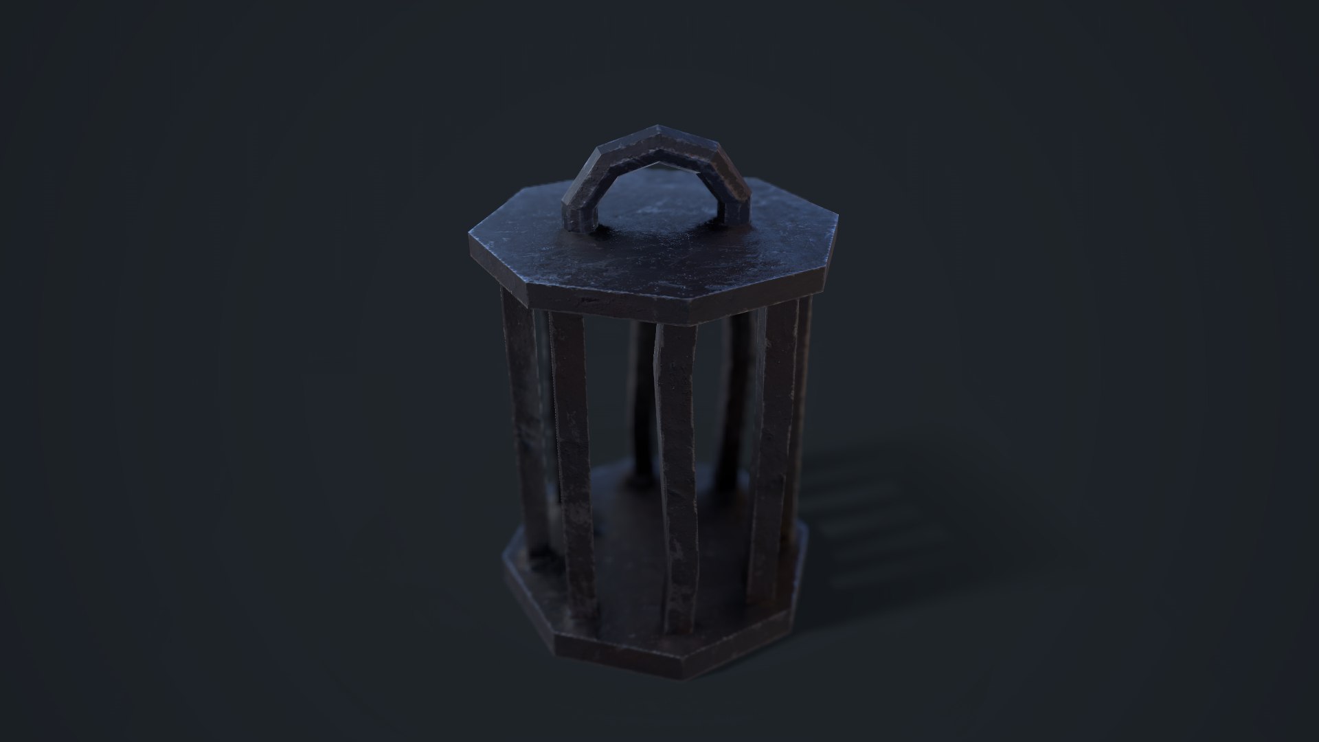 Stylized Cage Metallic 3D Model - TurboSquid 1428798