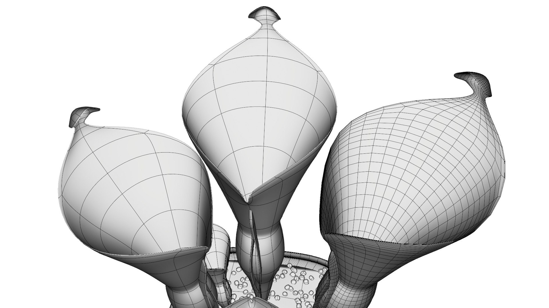 3D Plant Sun Pitcher - TurboSquid 1652724