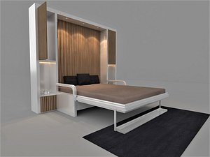 Murphy Bed 3D Models for Download | TurboSquid