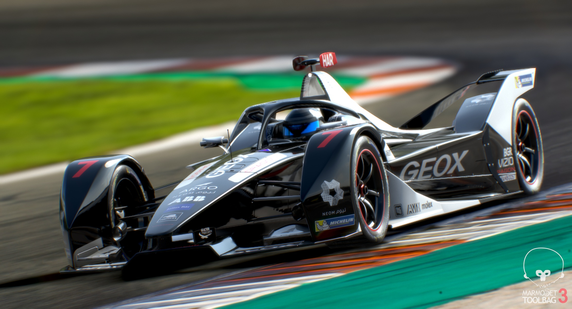 3D geox dragon formula e - TurboSquid 1479067