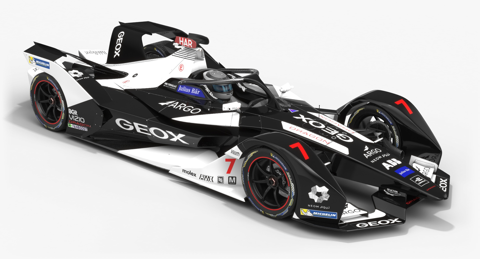 3D geox dragon formula e - TurboSquid 1479067