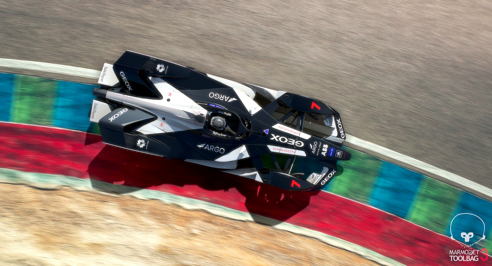 3D geox dragon formula e - TurboSquid 1479067