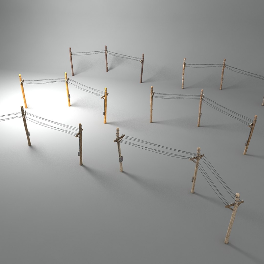 3d Power Line Model