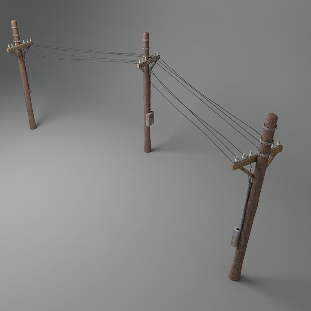 3d Power Line Model