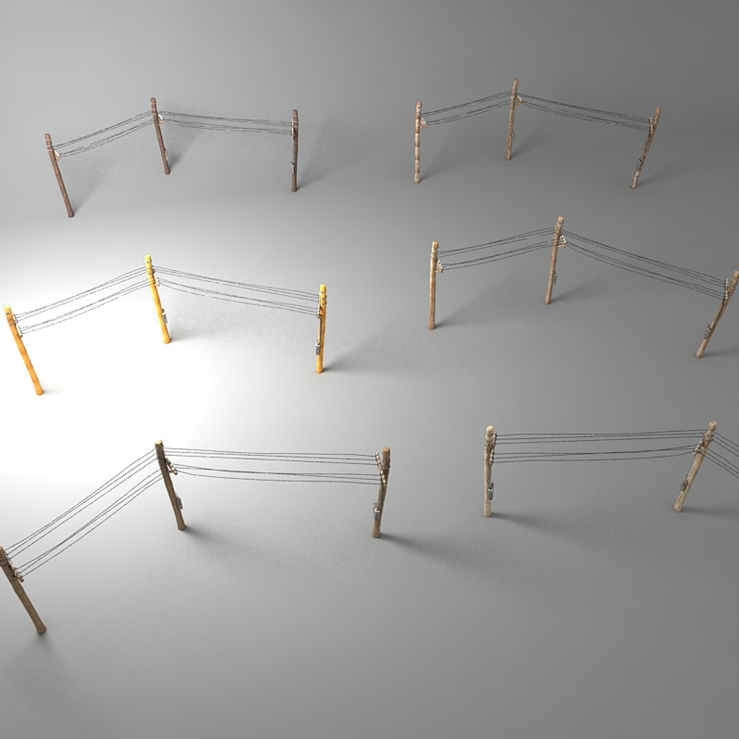 3d Power Line Model