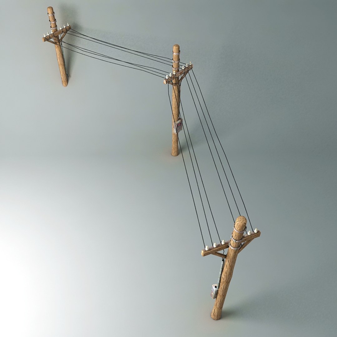 3d Power Line Model