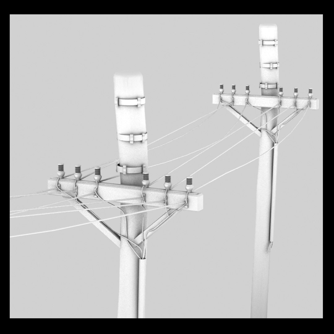 3d Power Line Model
