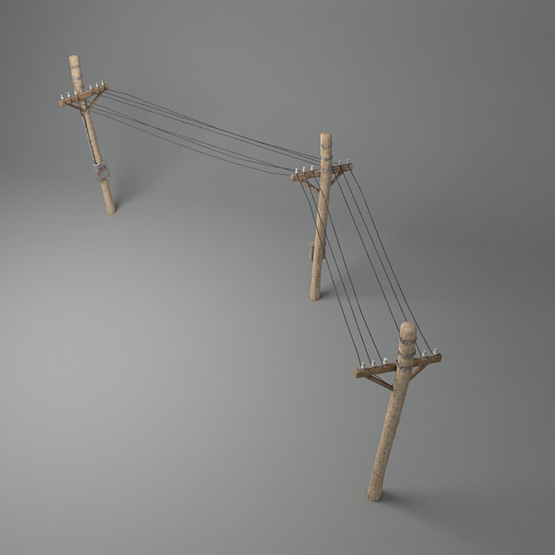 3d Power Line Model