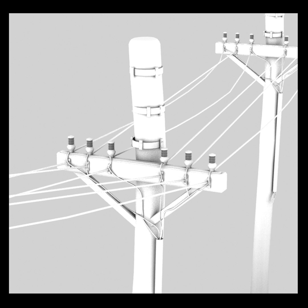 3d Power Line Model