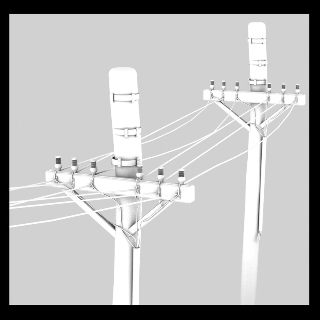 3d Power Line Model