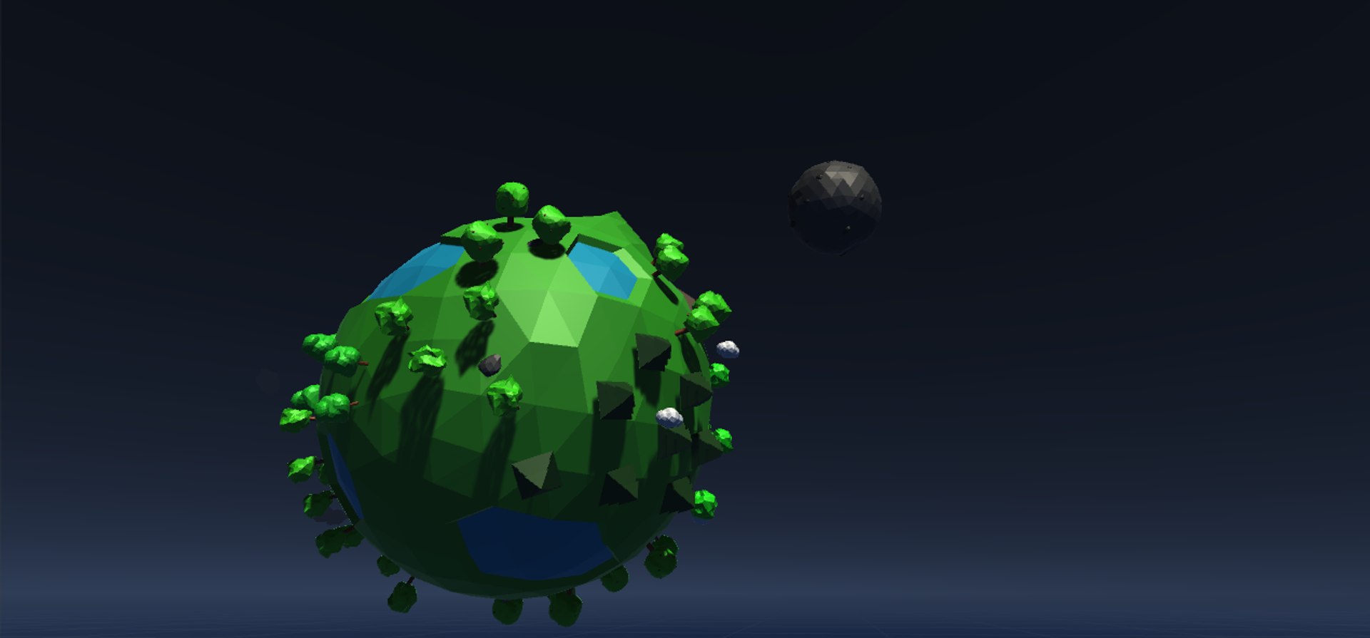 3d Model Planets Moons Sun