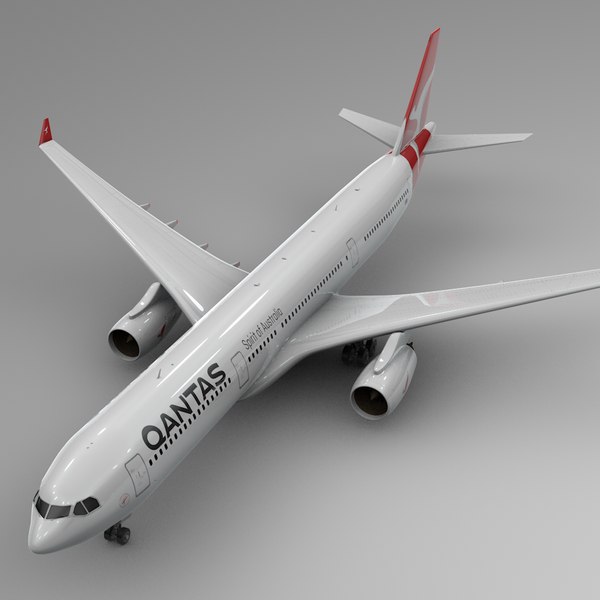 Qantas 3D Models for Download | TurboSquid