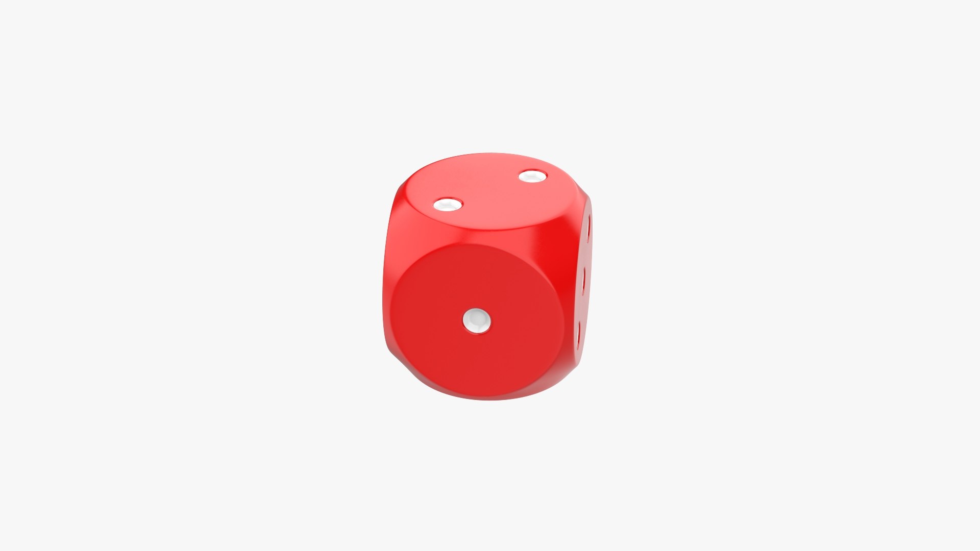 Red Dice 3D Model - TurboSquid 1852018