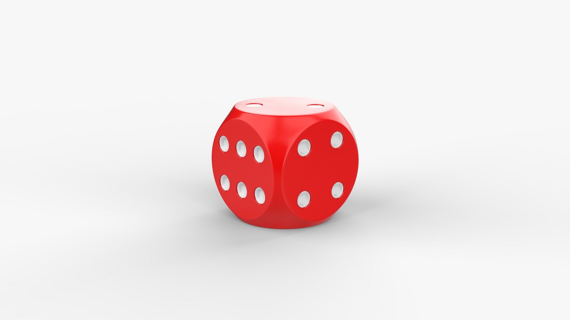 Red Dice 3D Model - TurboSquid 1852018
