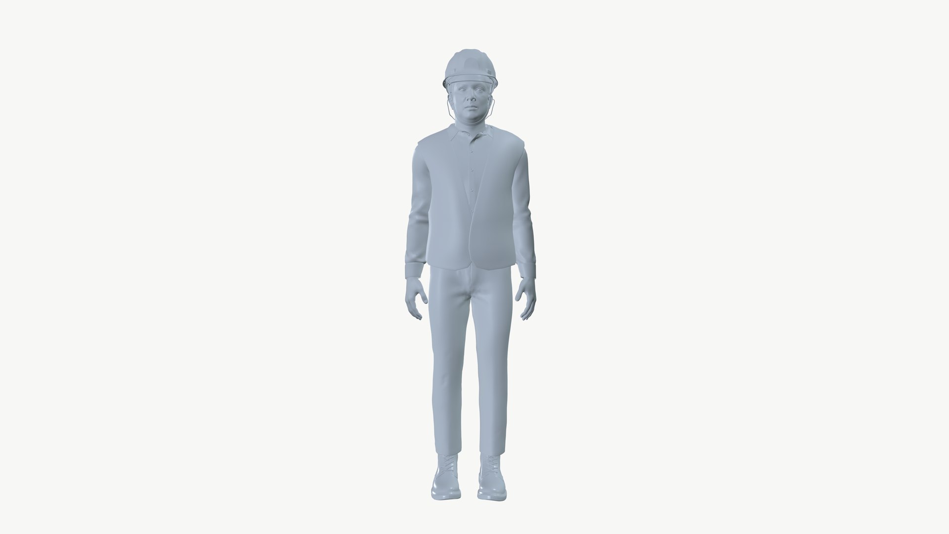 3D Male Character With PPE Model - TurboSquid 2292451