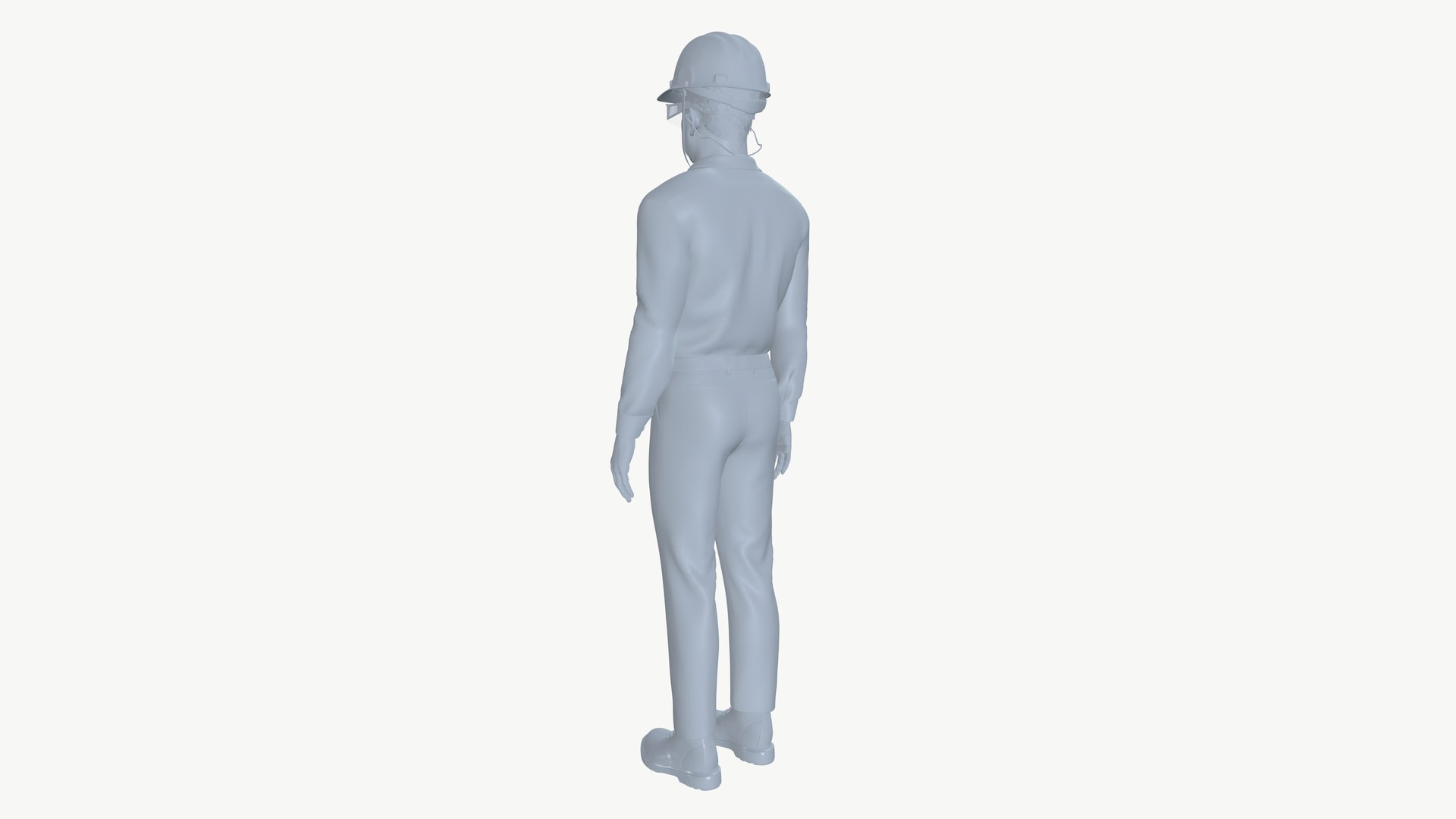 3D Male Character With PPE Model - TurboSquid 2292451