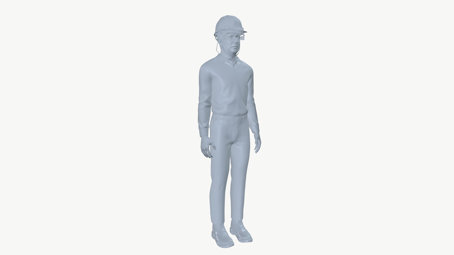 3D Male Character With PPE Model - TurboSquid 2292451