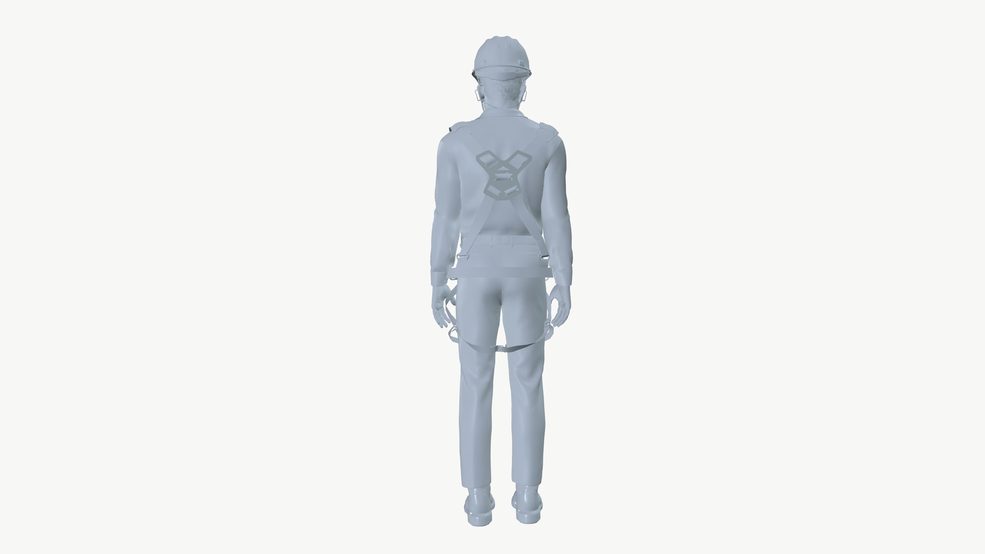 3D Male Character With PPE Model - TurboSquid 2292451