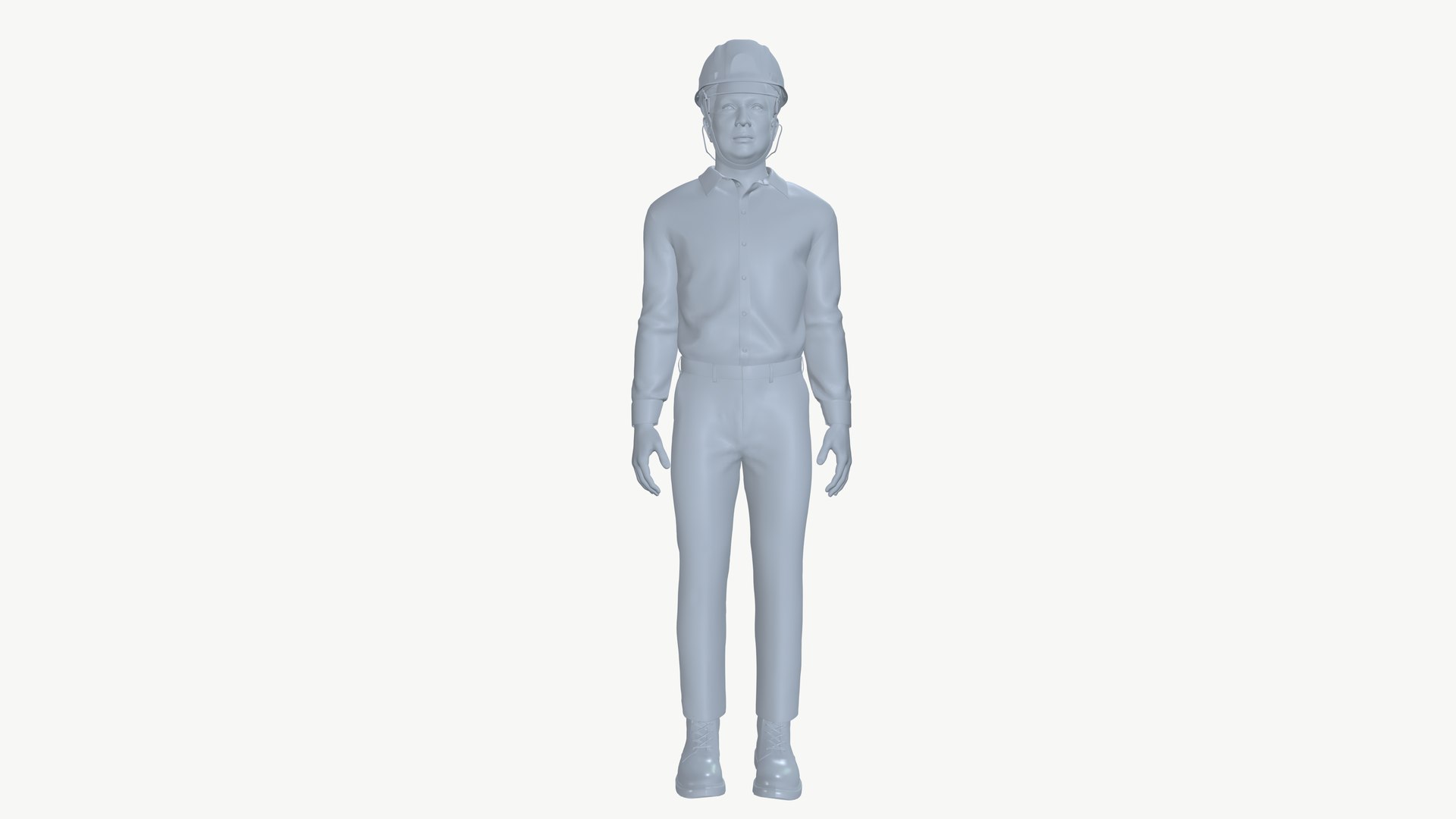 3D Male Character With PPE Model - TurboSquid 2292451