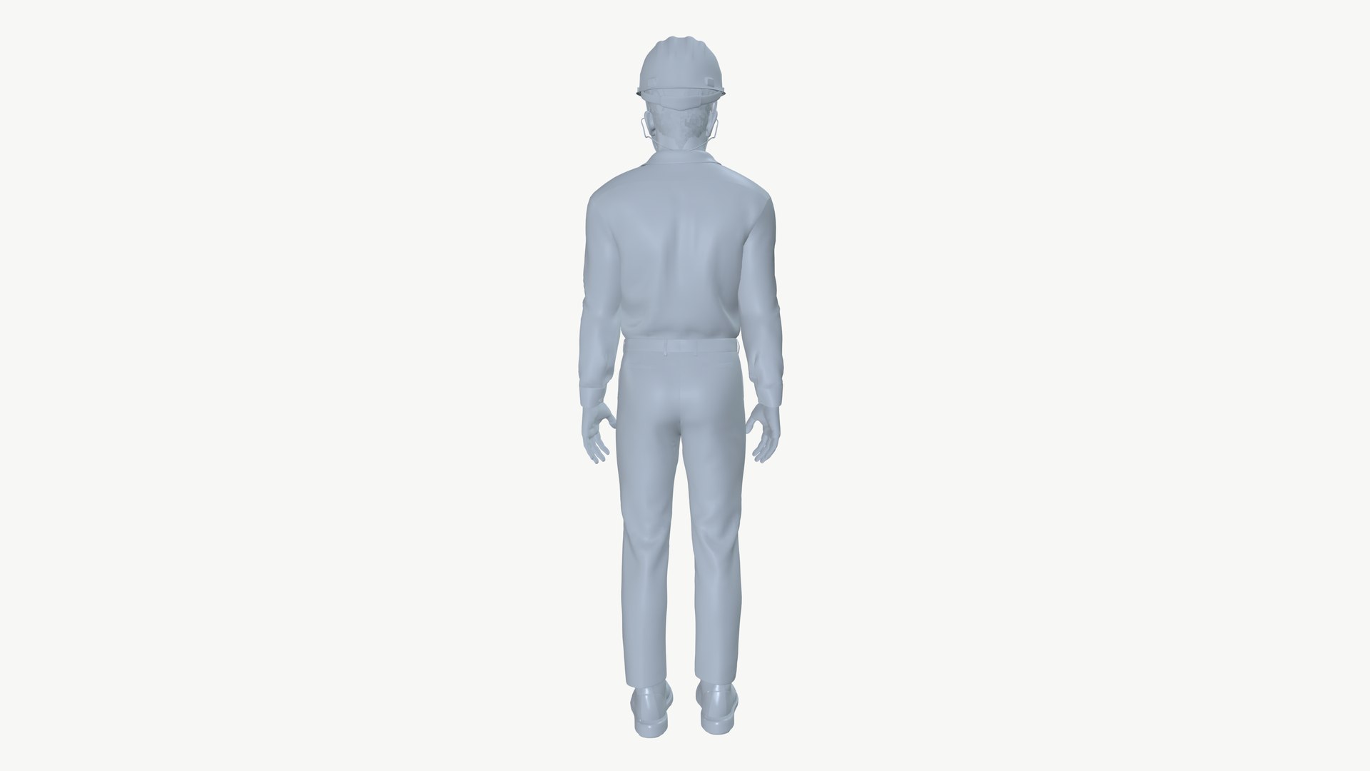 3D Male Character With PPE Model - TurboSquid 2292451