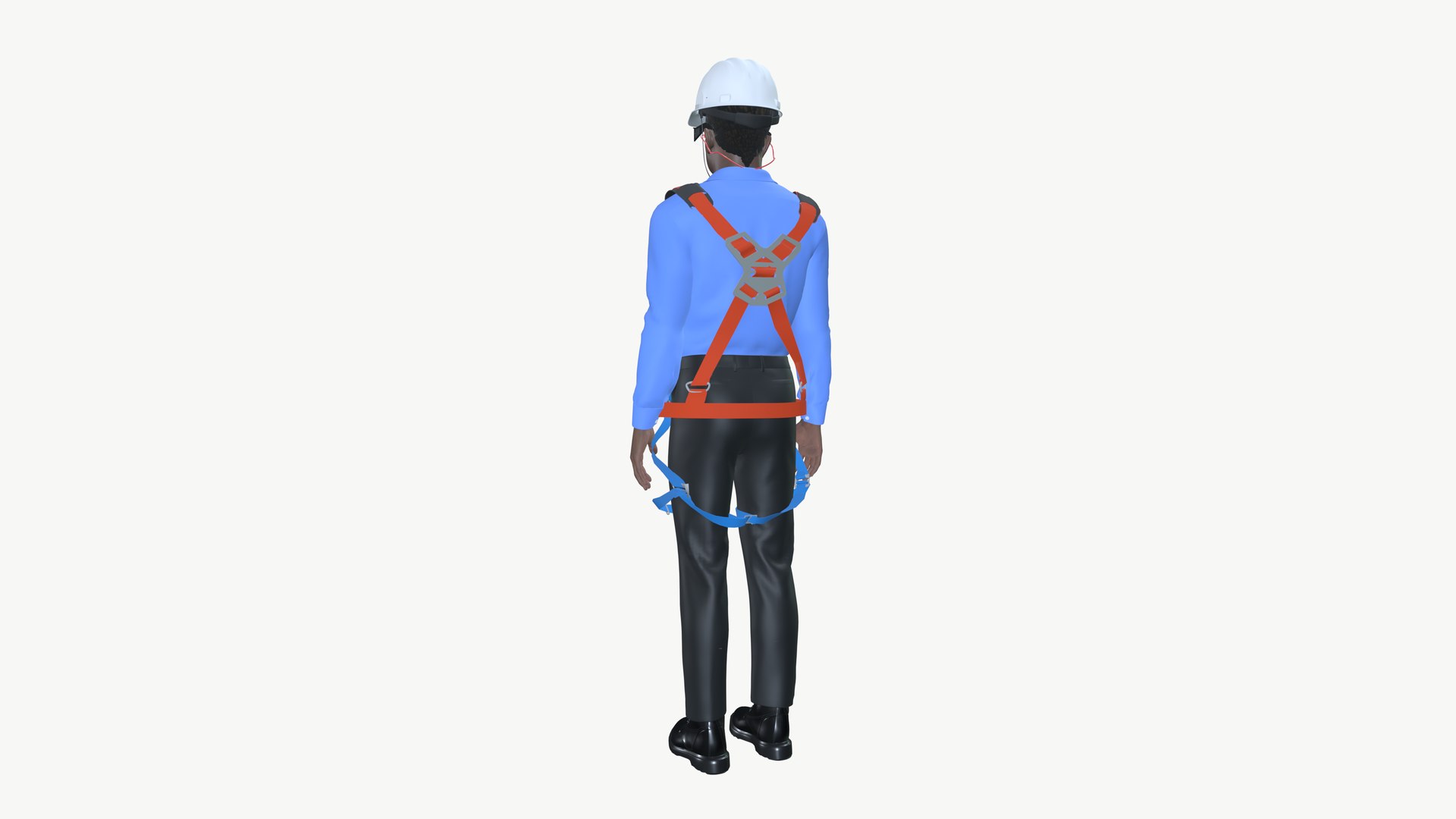 3D Male Character With PPE Model - TurboSquid 2292451