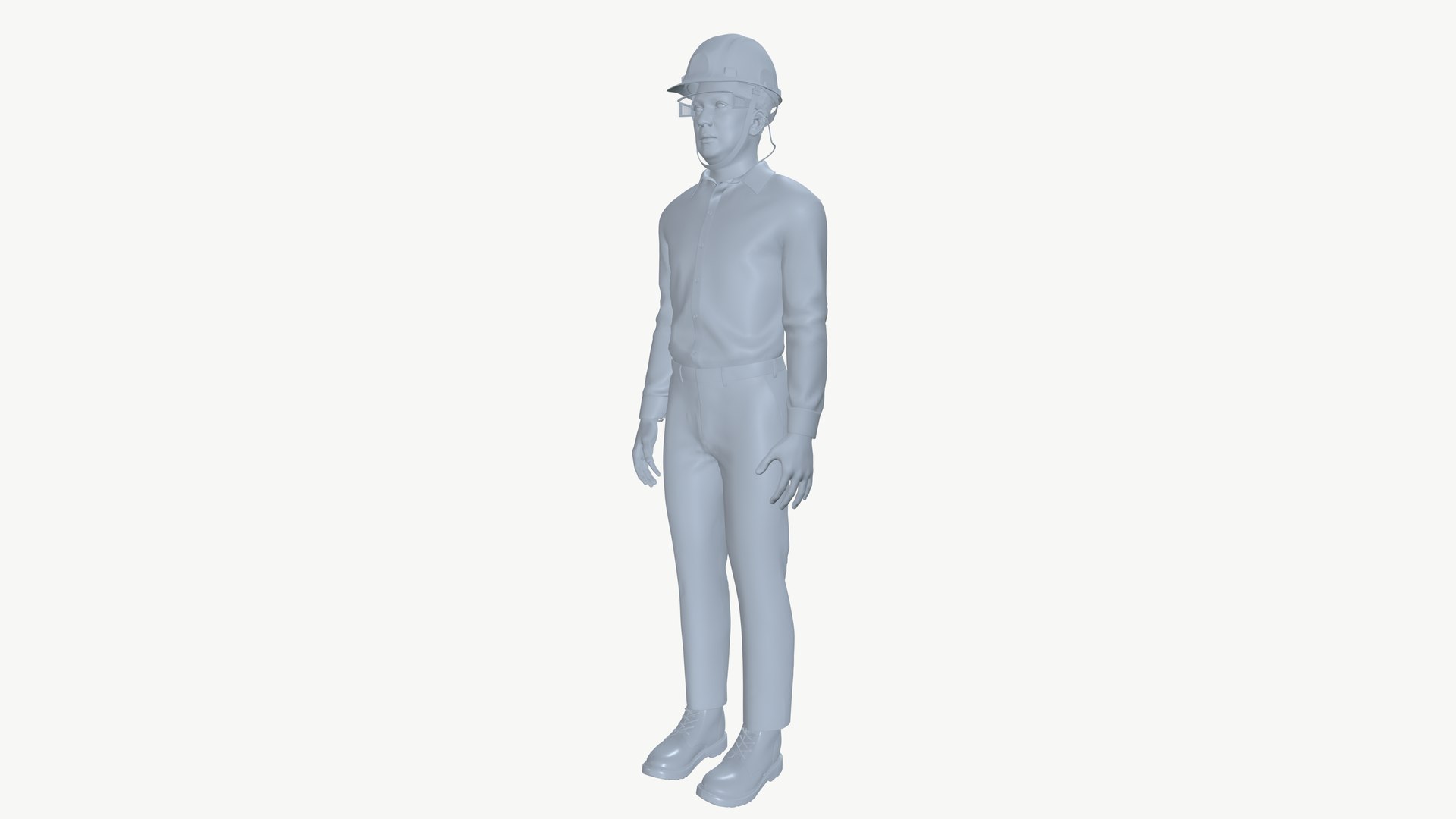 3D Male Character With PPE Model - TurboSquid 2292451
