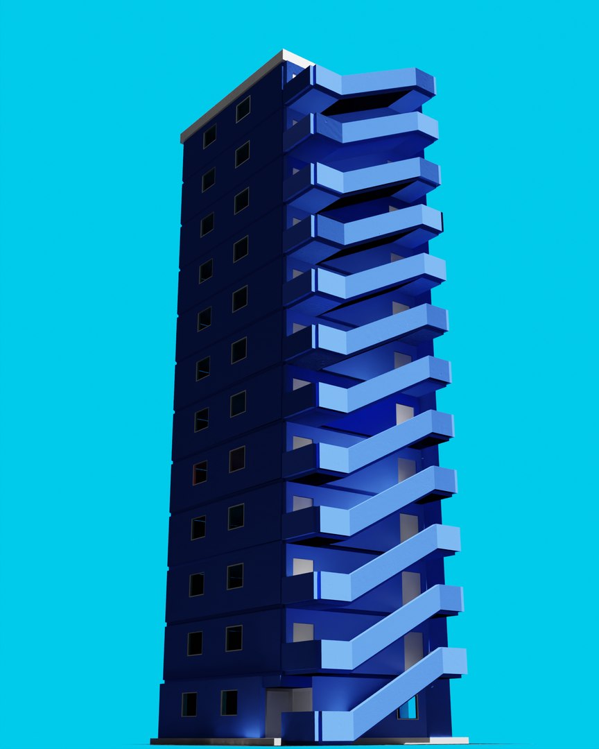 3D Tokyo Building - TurboSquid 2358846
