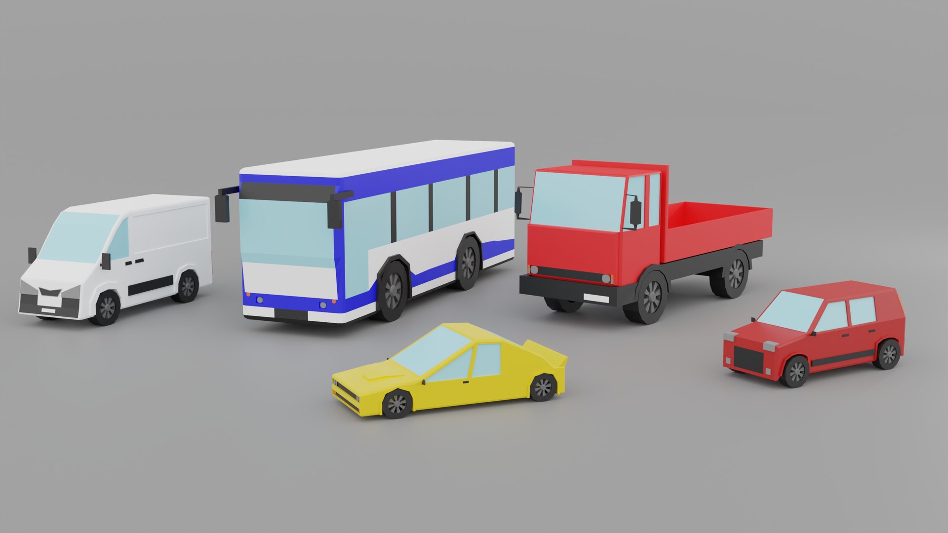 3D Means Of Transport - TurboSquid 1832287