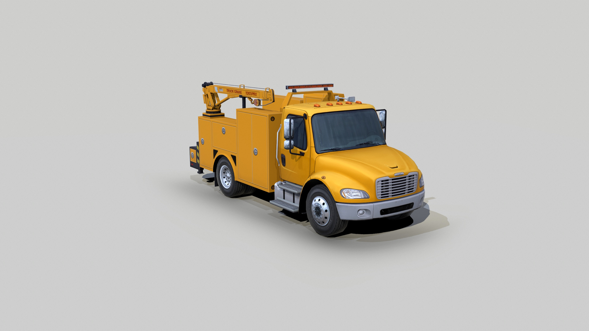Freightliner Business Class M2 106 2002 Utility Truck S02 Model ...