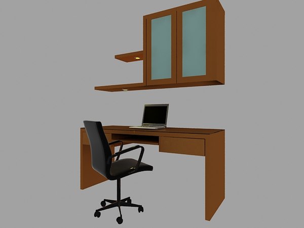 3d desk model