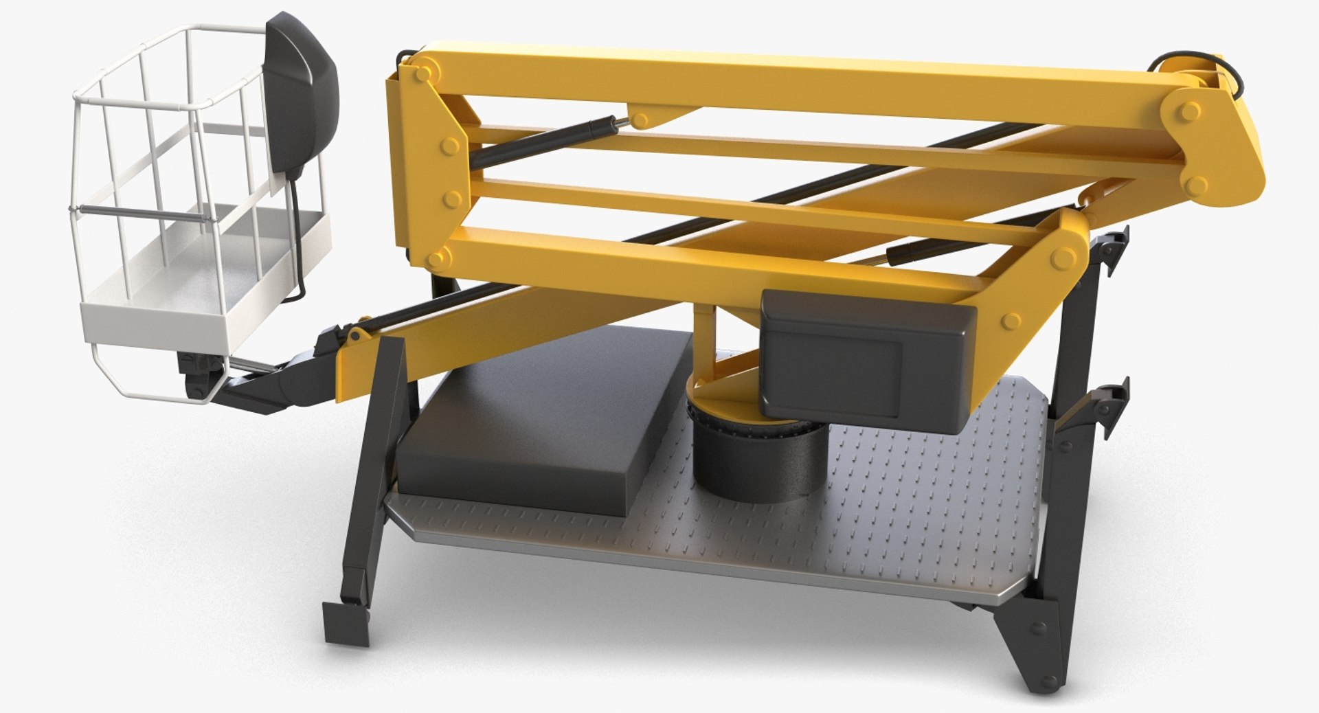 Hydraulic Human Lift 3ds