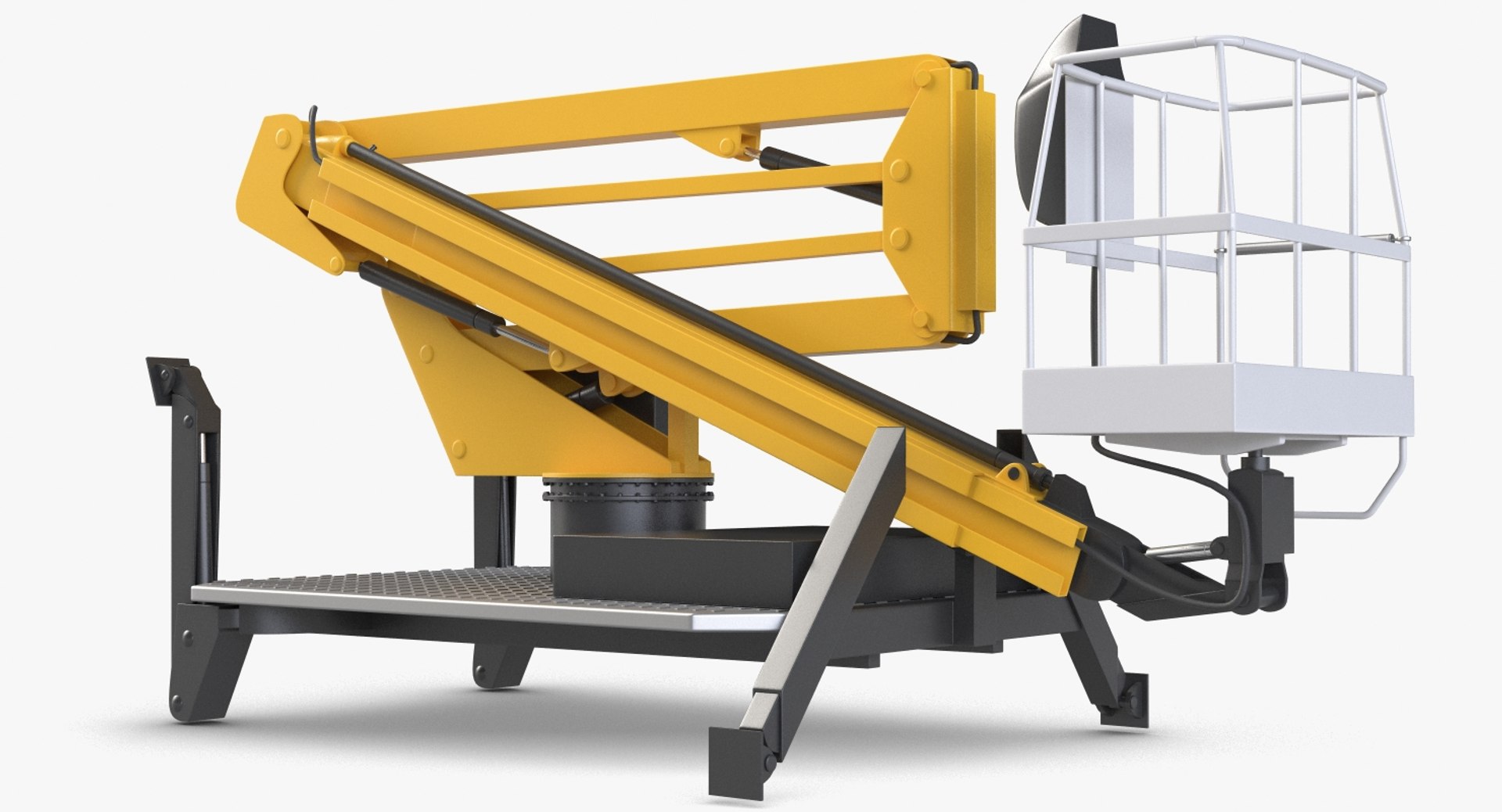 Hydraulic Human Lift 3ds