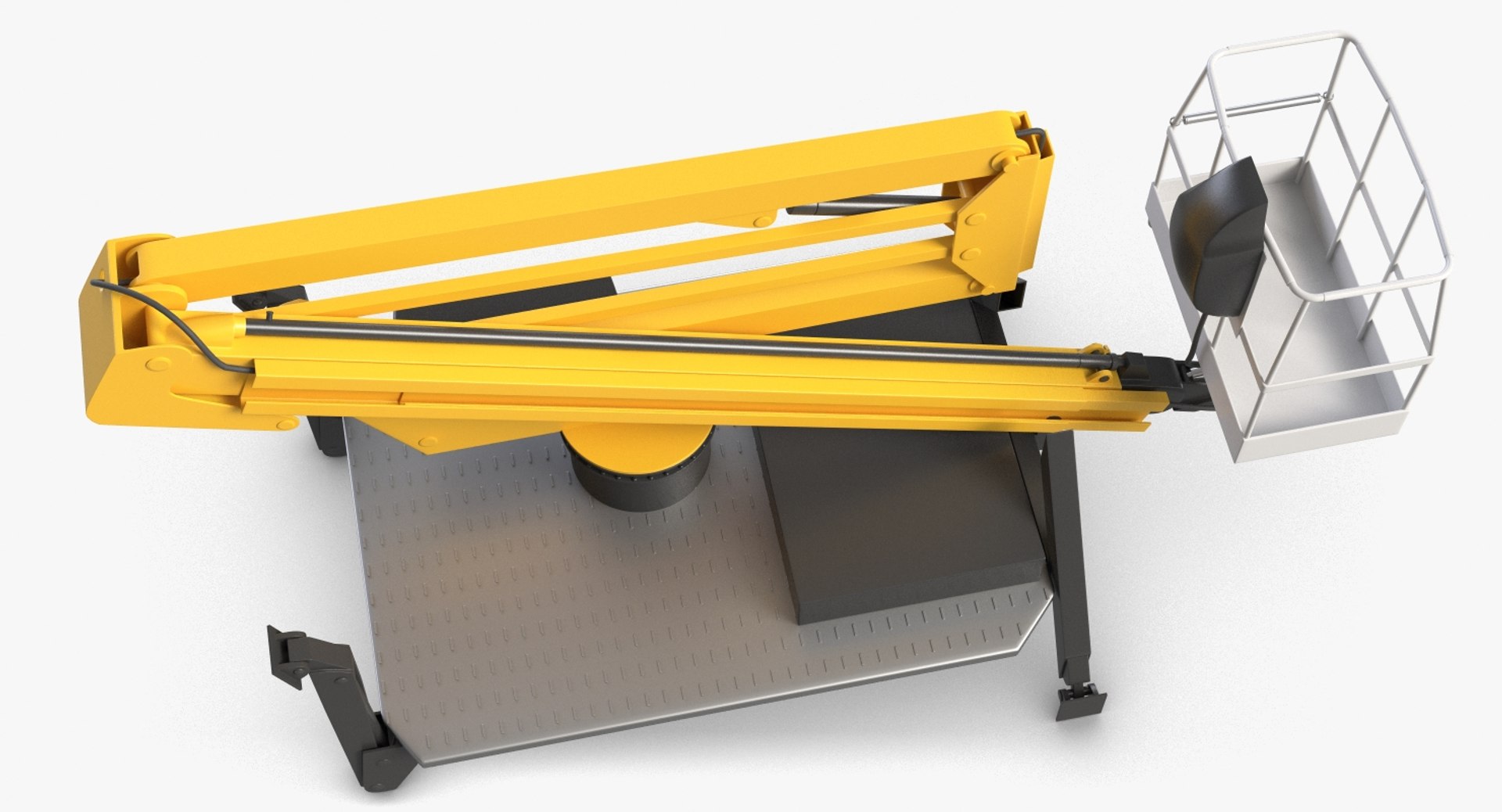 Hydraulic Human Lift 3ds