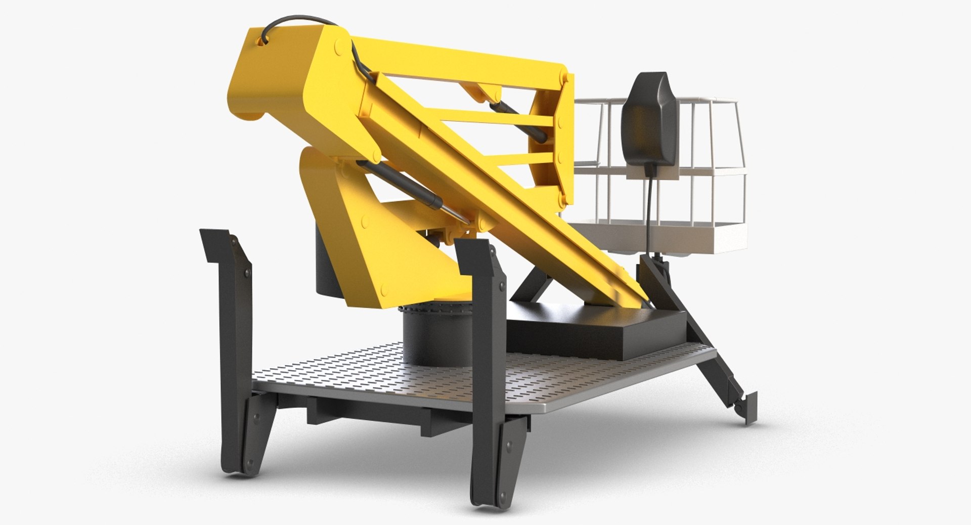 Hydraulic Human Lift 3ds