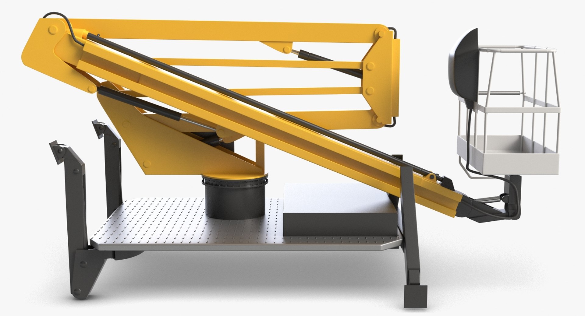 Hydraulic Human Lift 3ds