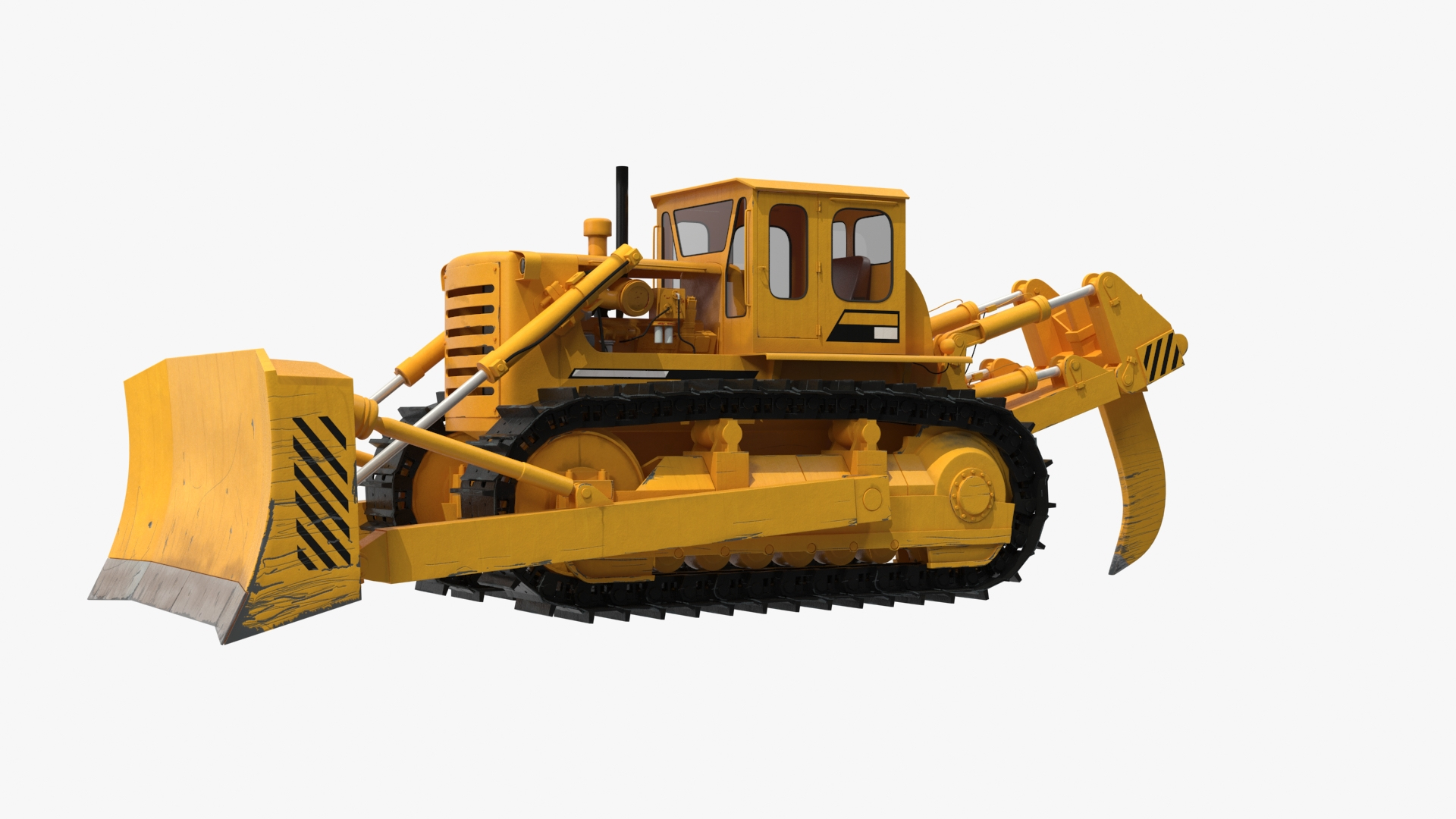 3D Crawler Dozer Model - TurboSquid 2136233