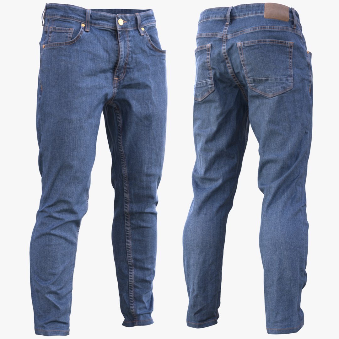 Jeans 73 - All MH Bodies UE5 Skeletons - Rigged 3D Model - TurboSquid ...