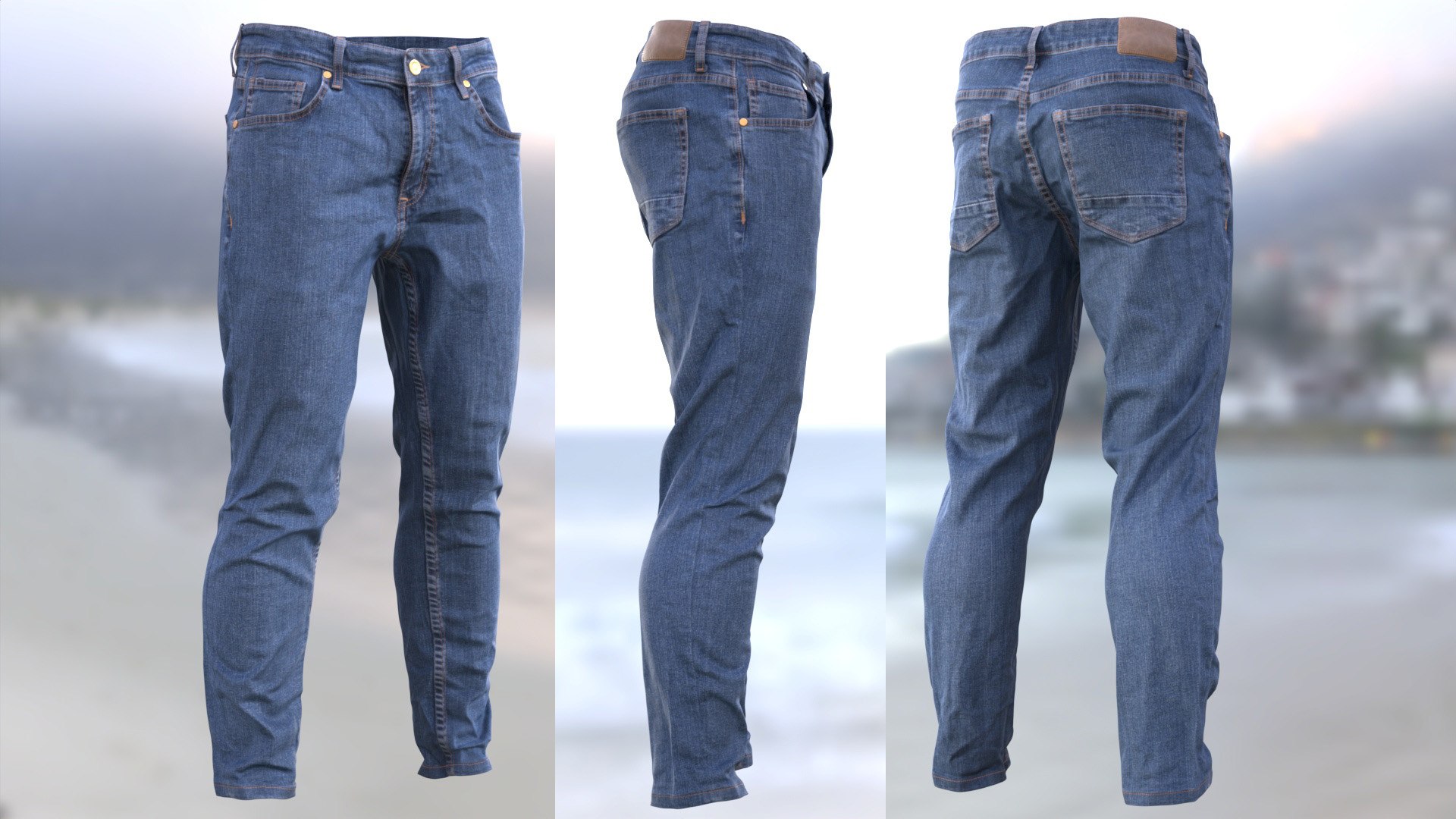 Jeans 73 - All MH Bodies UE5 Skeletons - Rigged 3D Model - TurboSquid ...