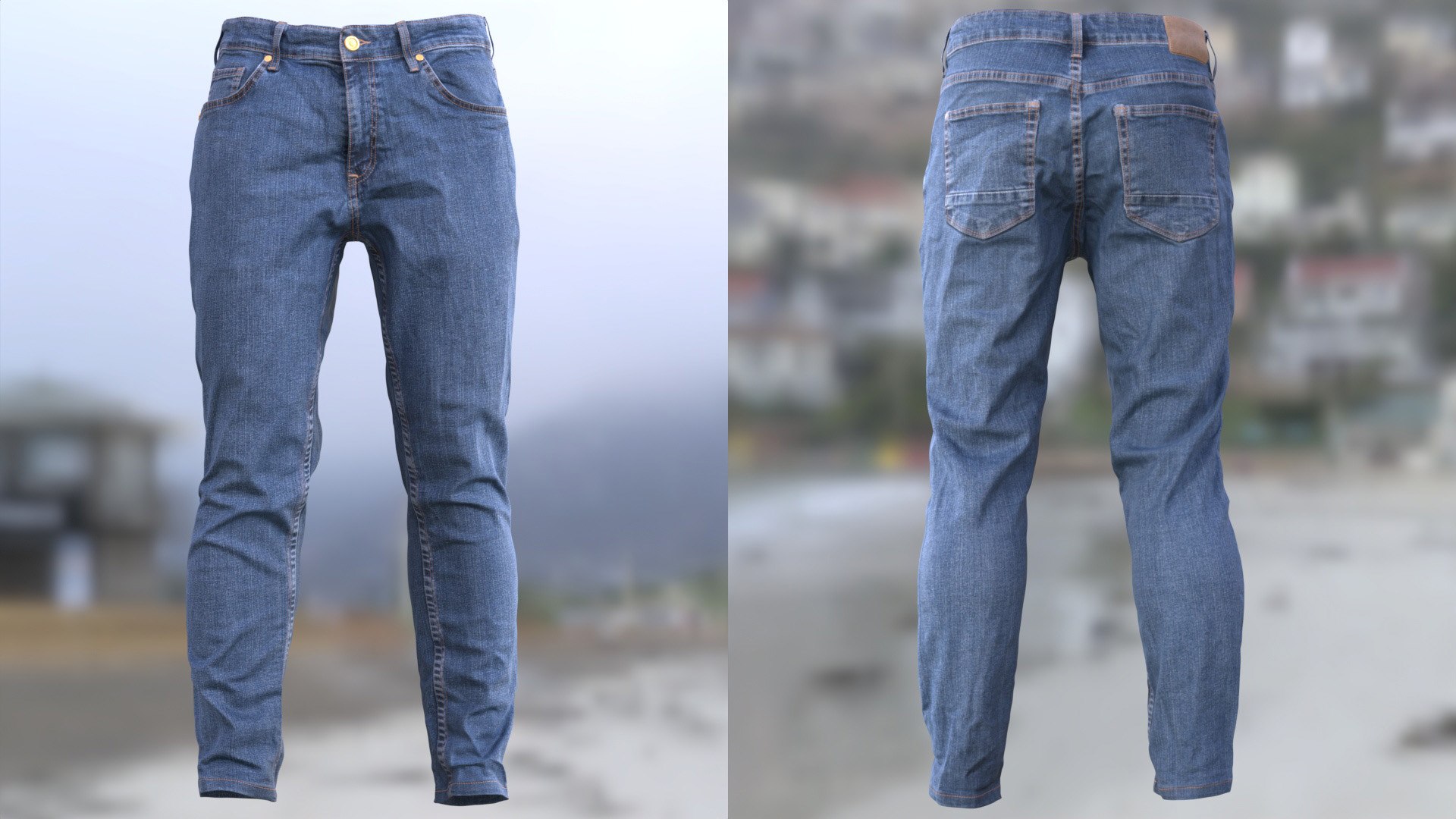 Jeans 73 - All MH Bodies UE5 Skeletons - Rigged 3D Model - TurboSquid ...