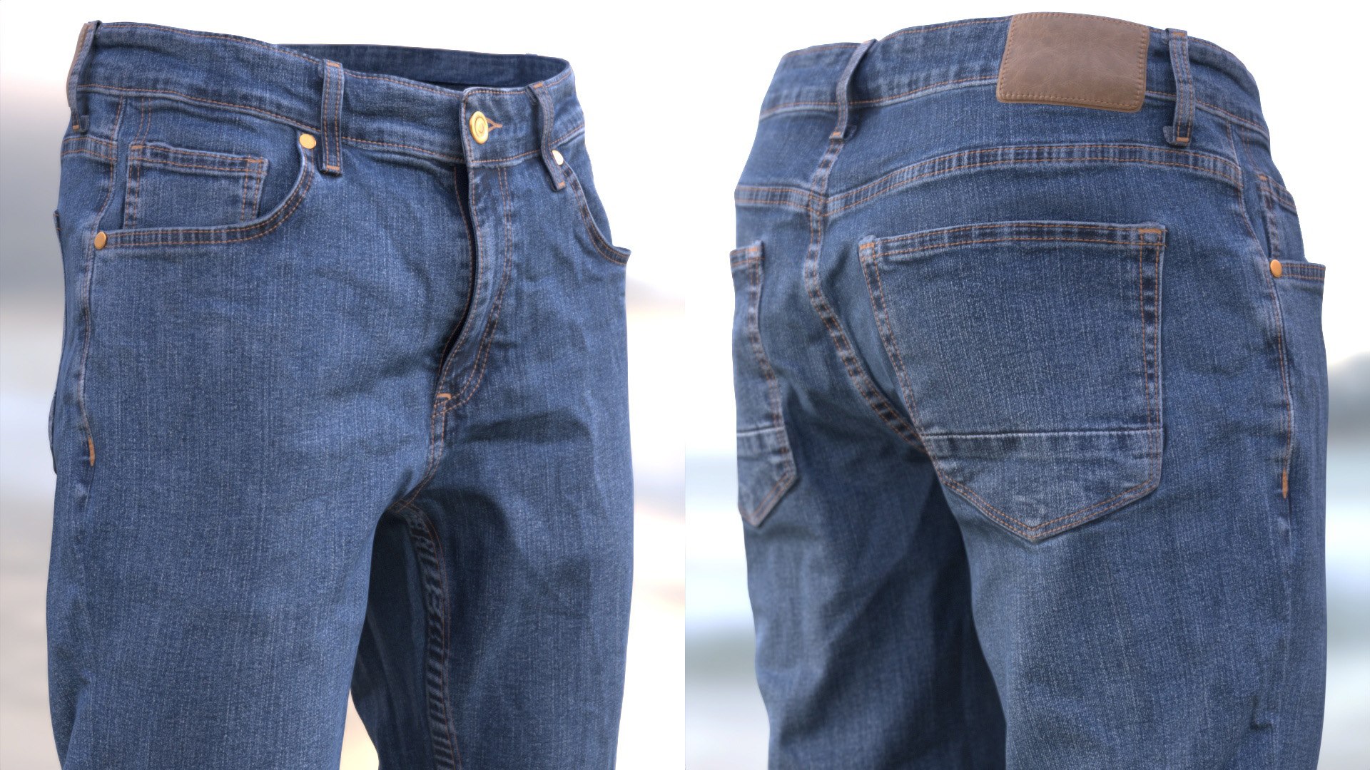Jeans 73 - All MH Bodies UE5 Skeletons - Rigged 3D Model - TurboSquid ...