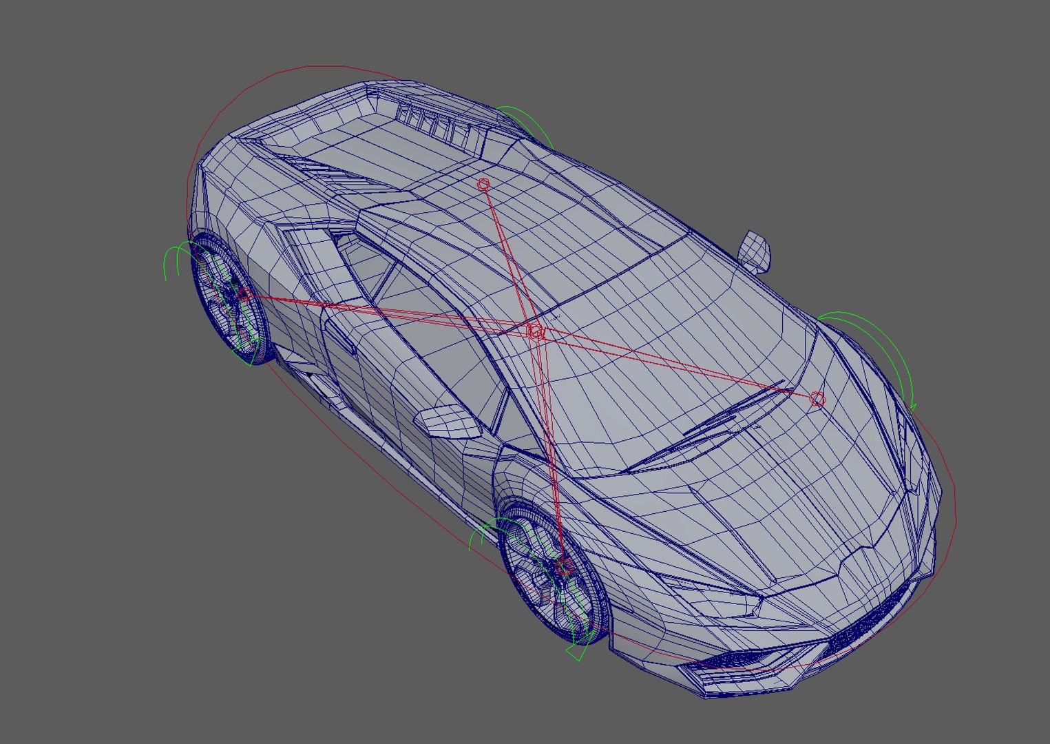 3D Easy Rigged Race Car - TurboSquid 1243269