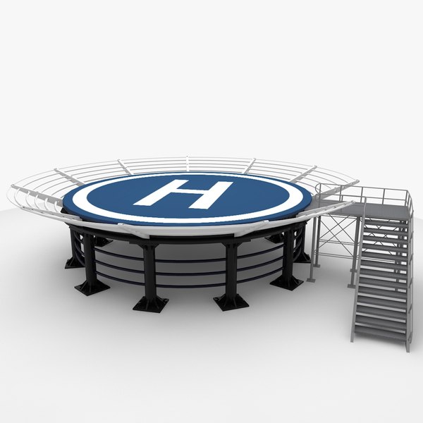 3D Helipad Models | TurboSquid