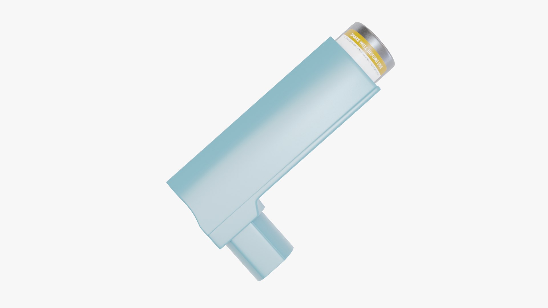 3D Asthma Inhaler - TurboSquid 1891597