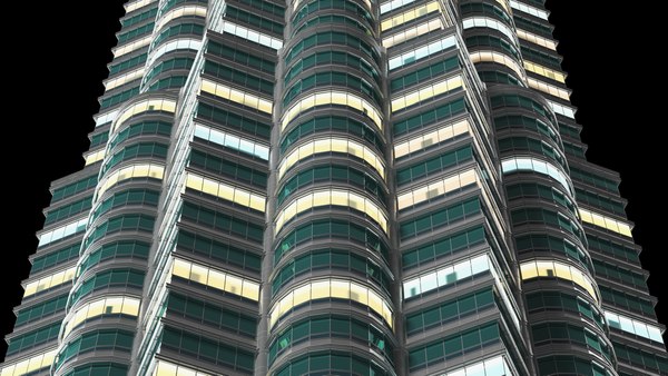 3D Skyscraper Tower Night Glow model - TurboSquid 1745957