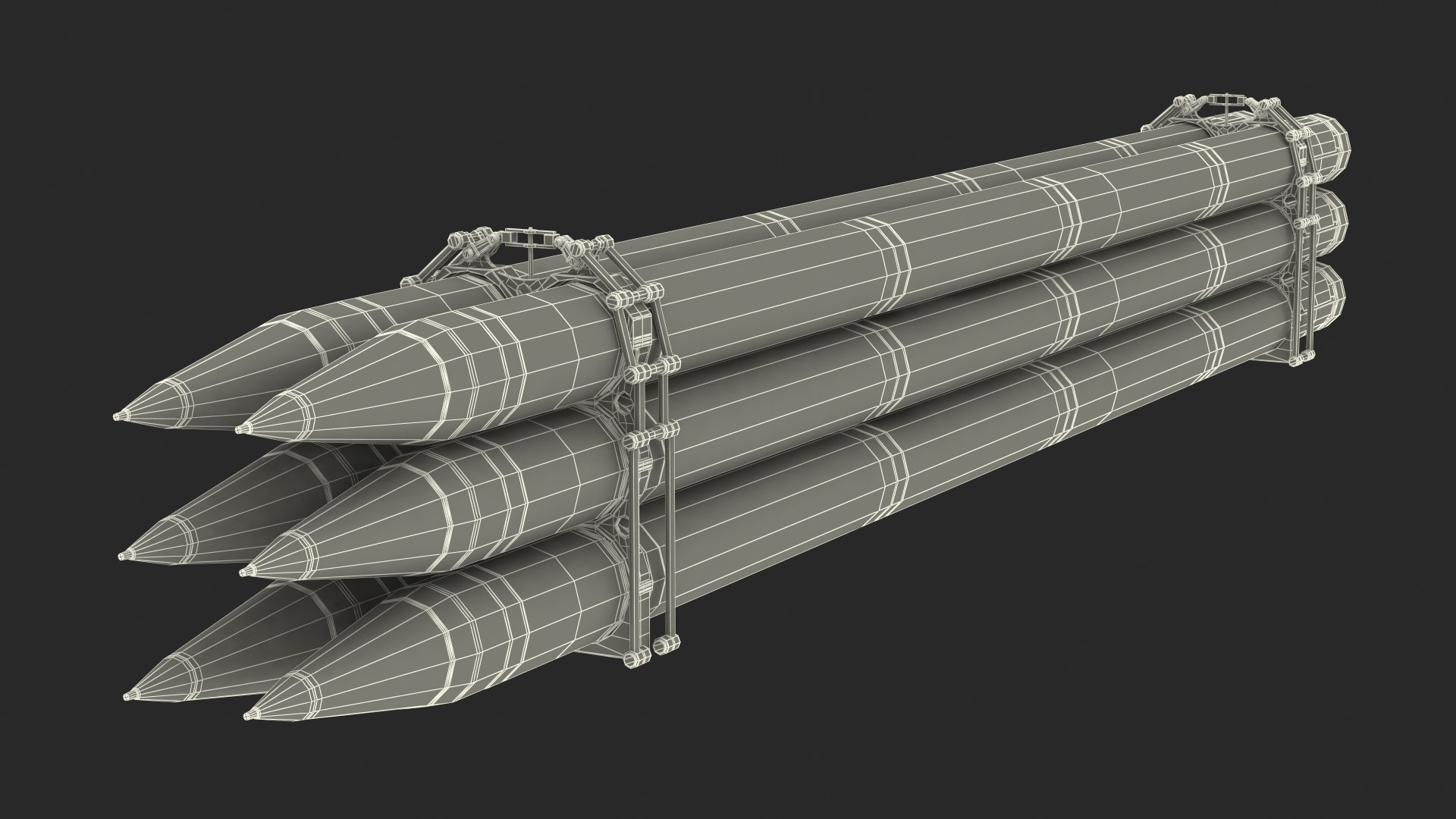 Spare rockets 3D model - TurboSquid 1567882