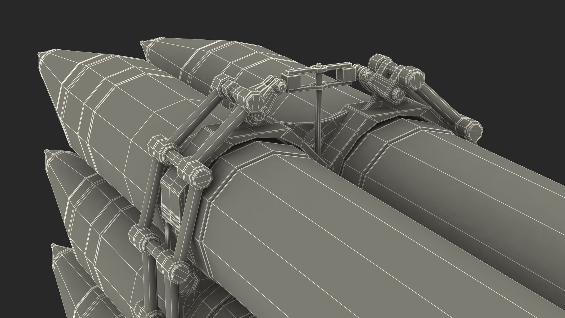 Spare Rockets 3D Model - TurboSquid 1567882