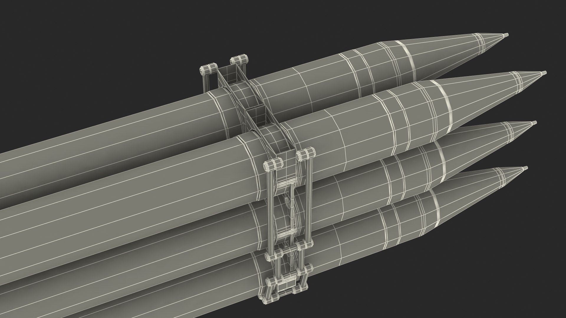 Spare Rockets 3D Model - TurboSquid 1567882