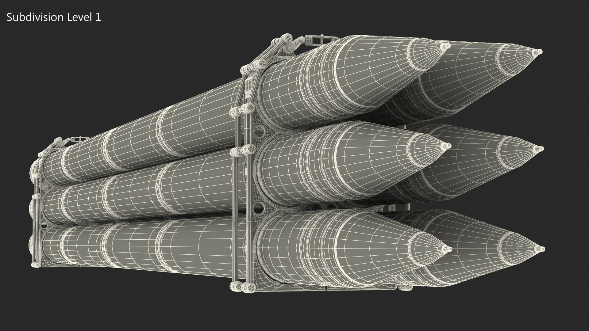 Spare rockets 3D model - TurboSquid 1567882