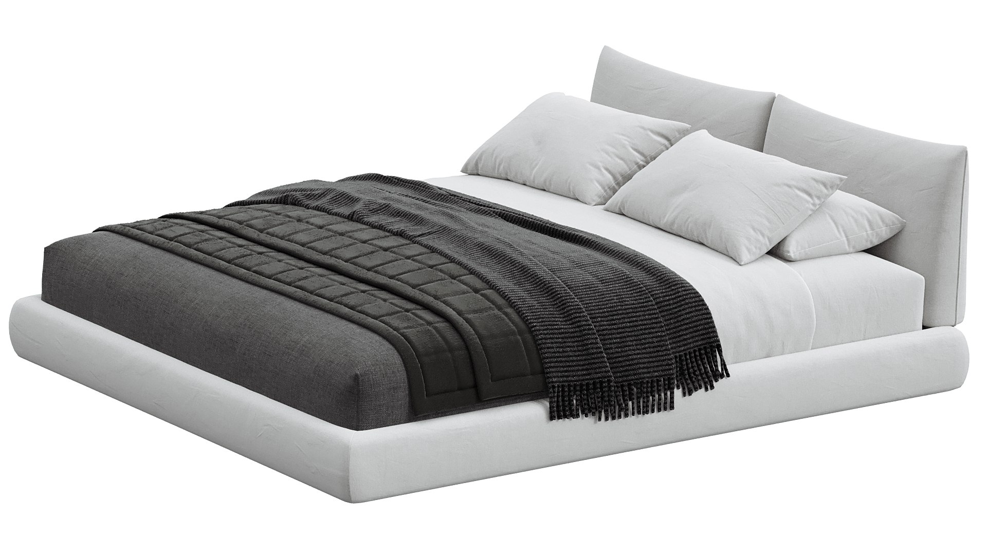 Poliform Dream Bed Designed By Marcel Wanders 3D Model - TurboSquid 2186991