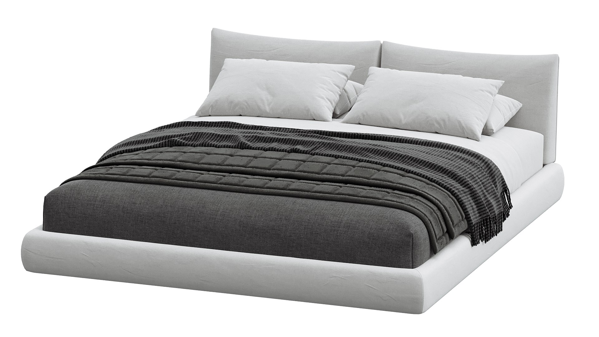 Poliform Dream Bed Designed By Marcel Wanders 3D Model - TurboSquid 2186991